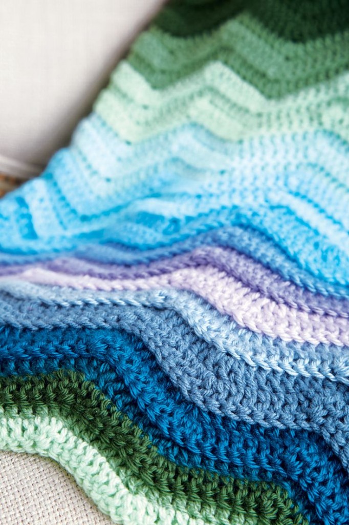 Seafarer’s Blanket | Free Crochet Blanket Patterns