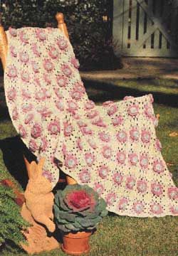 Many Roses Afghan to Crochet Free Patterns and Ideas | Free Crochet ...