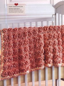 Roses Crochet Blanket | Free Crochet Blanket Patterns